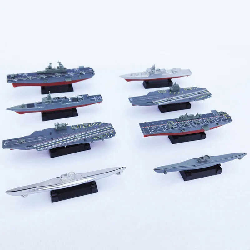 Genuine 4D Assembled Warship Model Reagan, Fujian Aircraft Carrier 055 ...