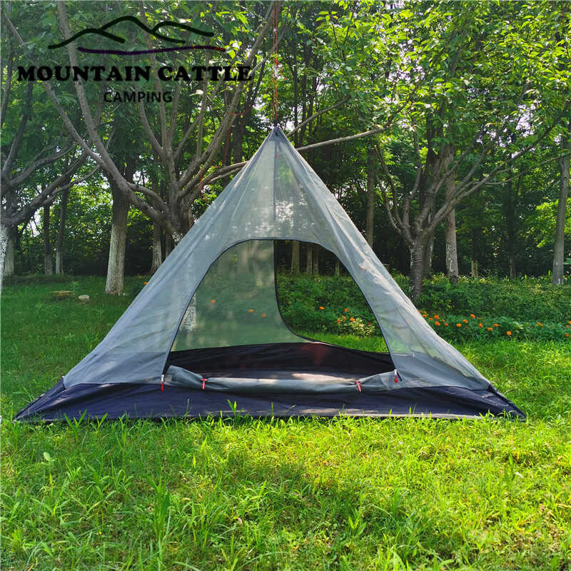 Hanging Inner Tent For Pyramid Teepee Outdoor Ultralight Mosquito ...