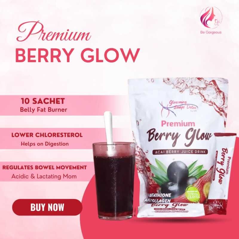 T05 Cris Cosmetics Glowming Shape Detox Premium Berry Glow Slimming ...