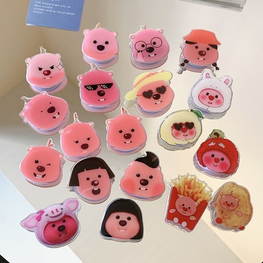 Korea Cute Cellphone Holder Loopy Desk Stand Supportive Holder for ...