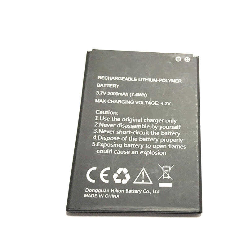 Baterya ng Westrock 2000mAh para sa DENVER SBQ-50011G cell Battery ...