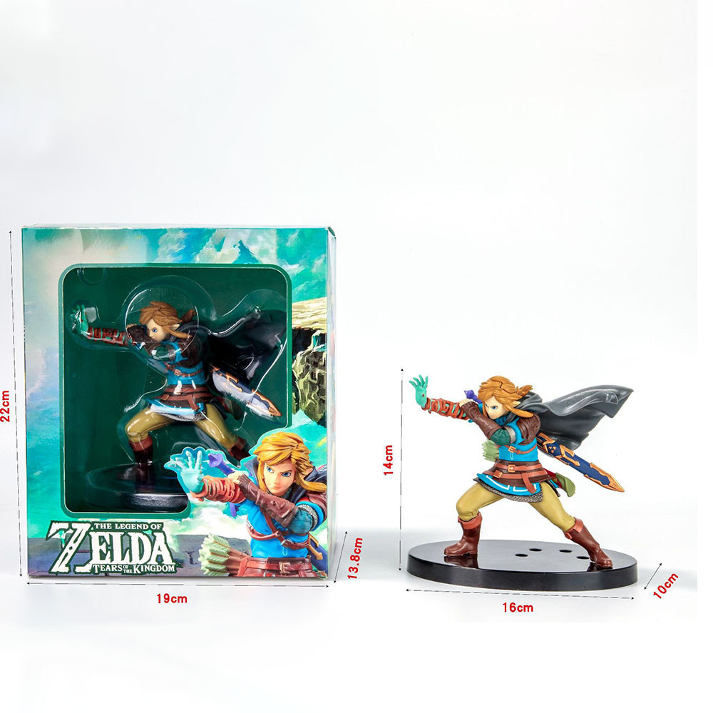 Action Figurin The Legend of Zelda: Breath of The Wild: Link Figure ...