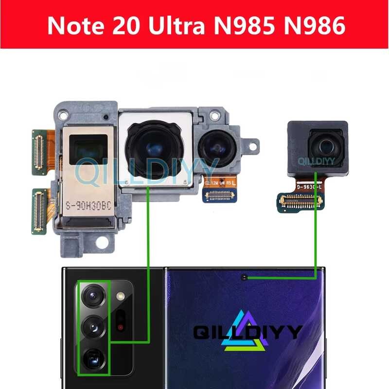 Back Big Main Camera For Galaxy Note 20 Ultra 4G N985f 5G N986b N986u ...