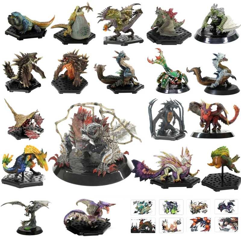Monster Hunter World Iceborne Figure PVC Ms Dragon Action Figure ...