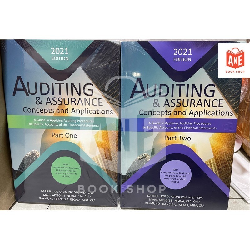♞auditing And Assurance Concepts And Applications 2021 Ed By Asuncion Ngina And Escala Shopee