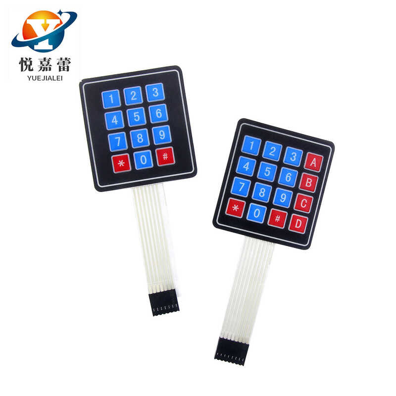 Extra large 4 * 4/3 * 4/matrix keyboard microcontroller external ...