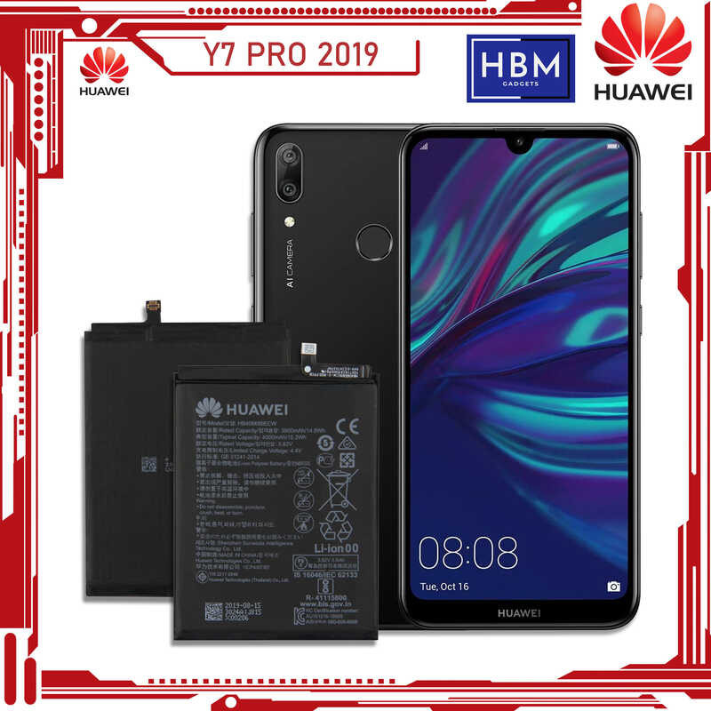 Para Sa Huawei Y7 Pro 2019 Battery Orihinal, Model: Hb406689ecw High ...