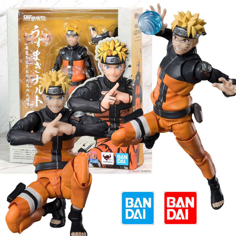 Bandai Figure Naruto Shf S.H.Figurats Uzumaki Naruto 2.0 Exclusive ...