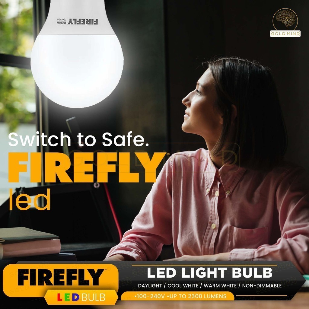 Firefly Basic Series LED BULB ( DAYLIGHT / COOL WHITE / WARM WHITE ...