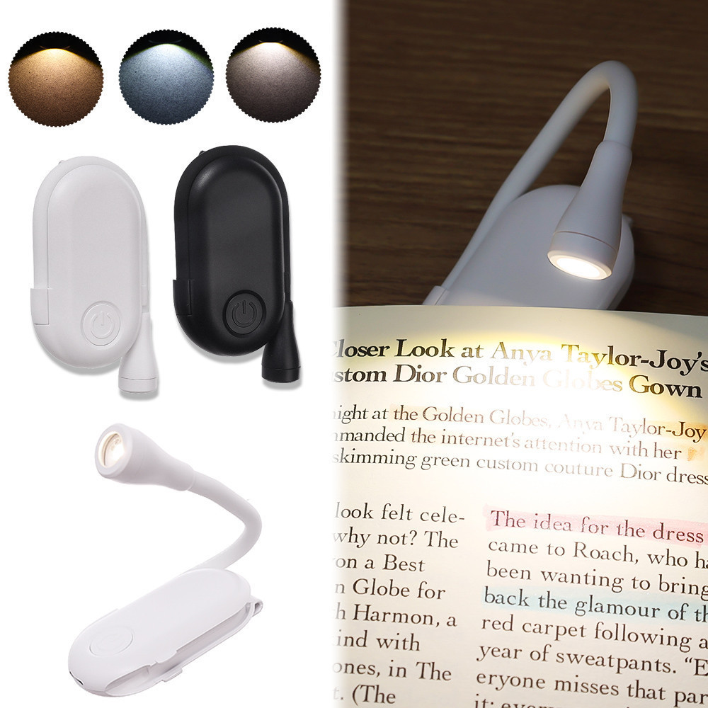 LED Reading Light - Eye Protect Book Lamps - Mini Clip Book Light ...