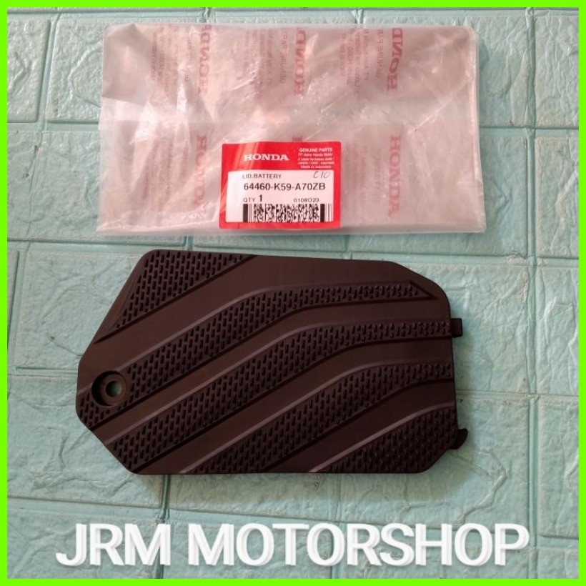 Honda Genuine Cover Lid battery(64460-K59-A70ZB)Honda Click 125i v1,v2 ...