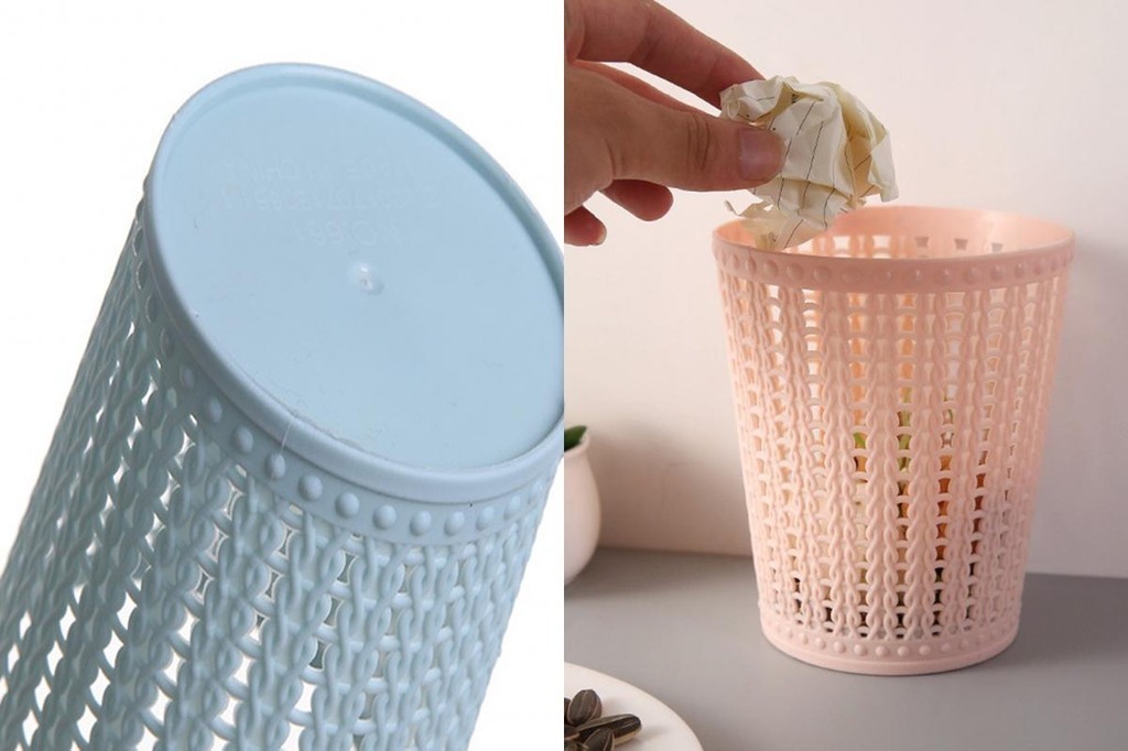 RE.Z Small Rubbish Bin for Living Room Mini Portable Trash Can Durable ...