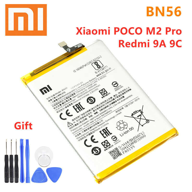 Xiaomi BN56 Original Replacement Battery For Xiaomi POCO M2 Pro Redmi ...