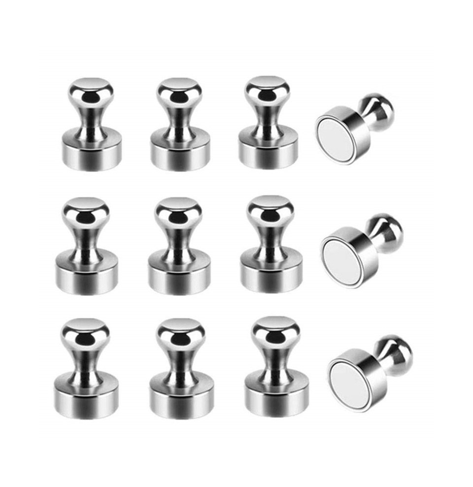 New 5Pcs Super Strong Neodymium Magnetic Pushpins Sucker Thumbtack ...
