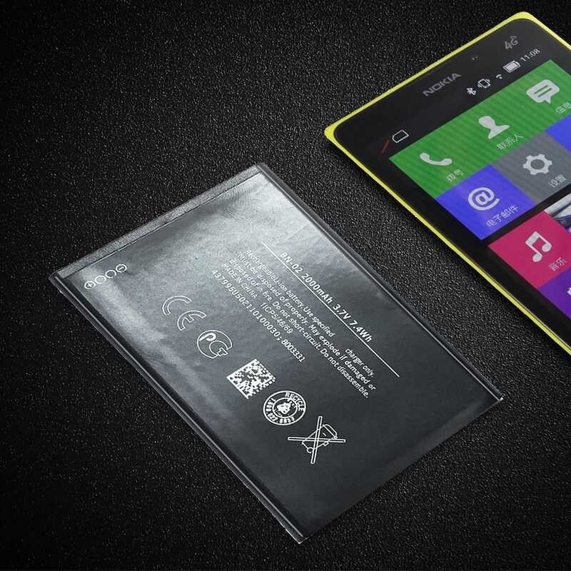 BN-02 BN 02 2000mAh Rechargeable Mobile Phone Battery For Nokia XL/XL ...