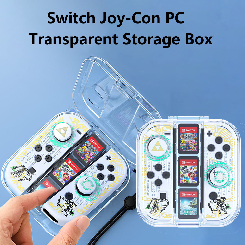 Storage Case for Joy-con Portable Dust-Proof Protective Box Compatible ...