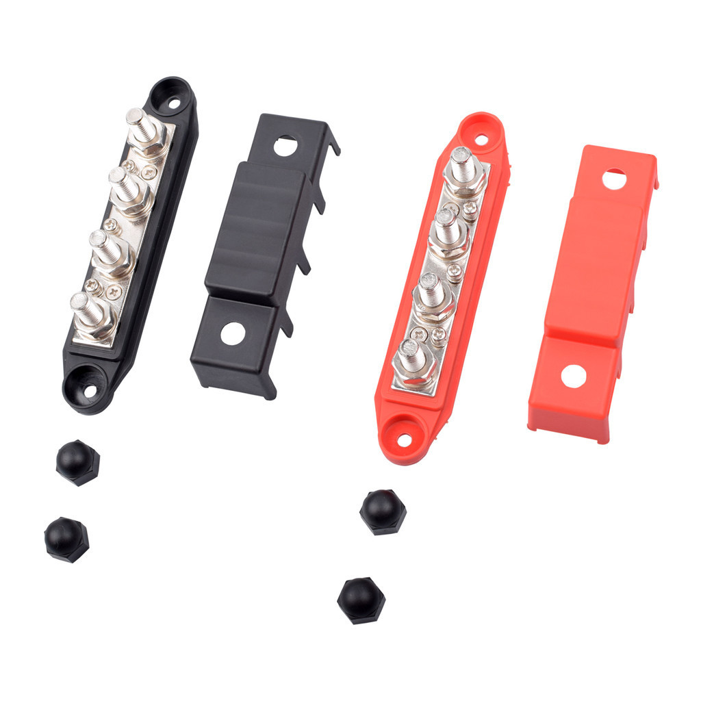 48v 250a 4 Terminal Studs Busbar Powerterminal Block M8 M10 High ...