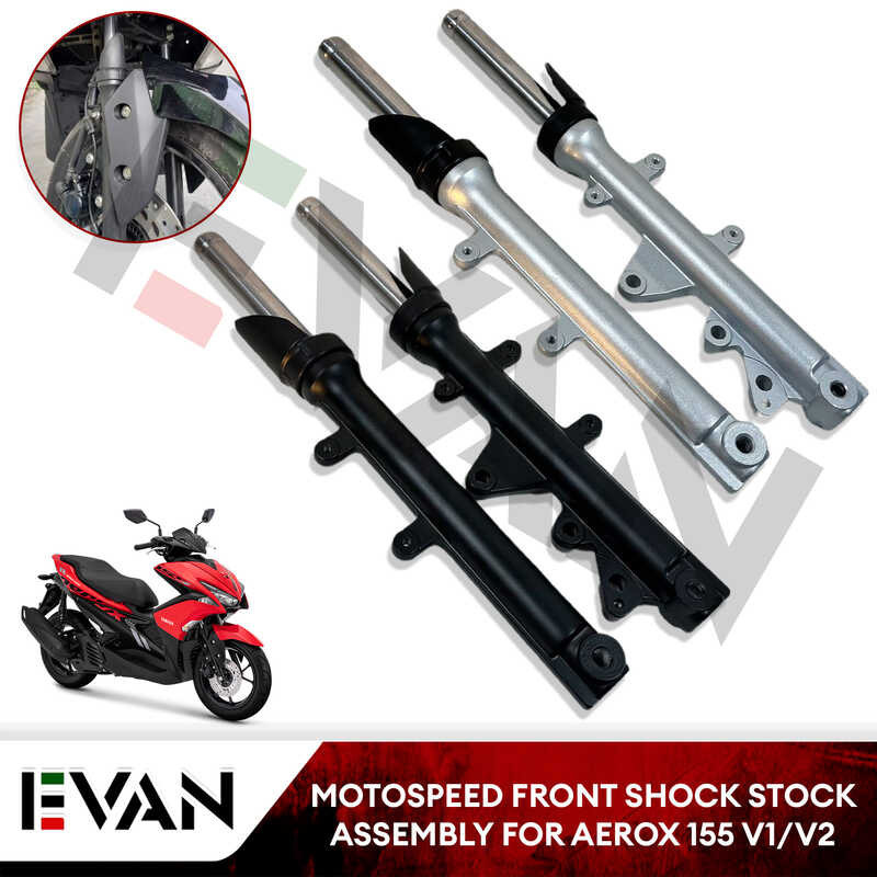 Evan. SHOP MOTOSPEED harap shock stock assembly para sa Aerox 155 V1/V2 ...