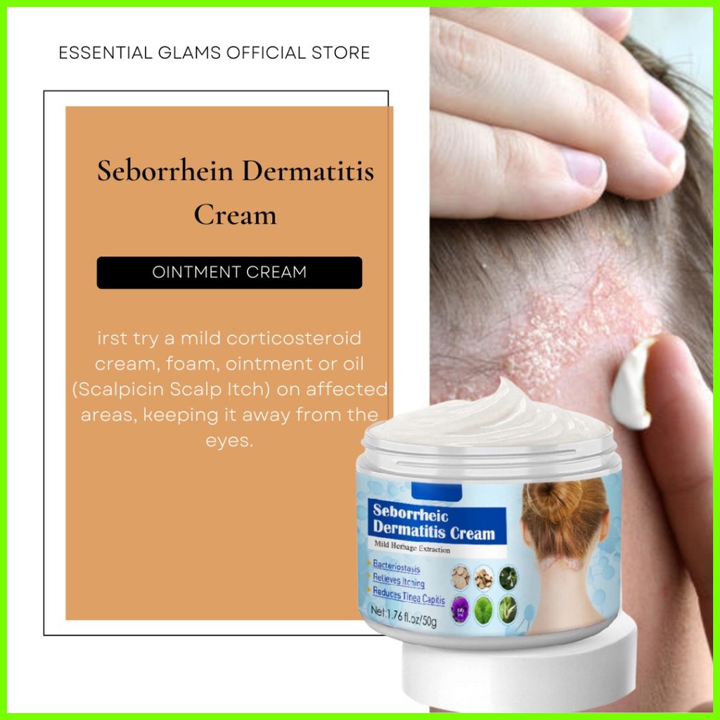 ♂ ⏋ Original Seborrheic Dermatitis Cream Antibacterial , Anti Dandruff ...