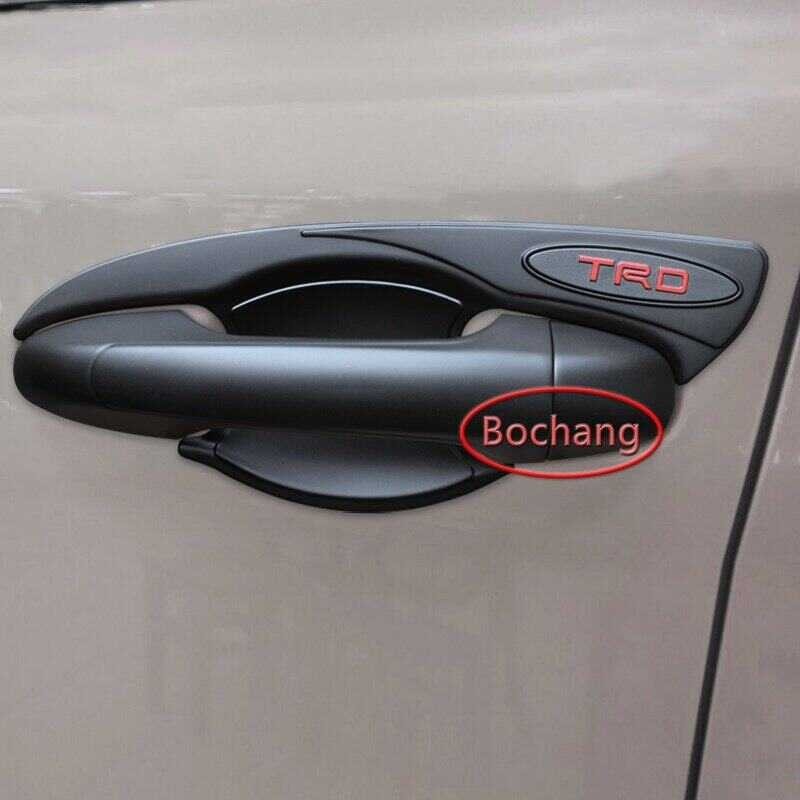 Bochang Para Sa TOYOTA HILUX REVO ROGUE ROCCO 2016-2022 Matte Itim Na Kotse Pinto Hawakan Ng ...