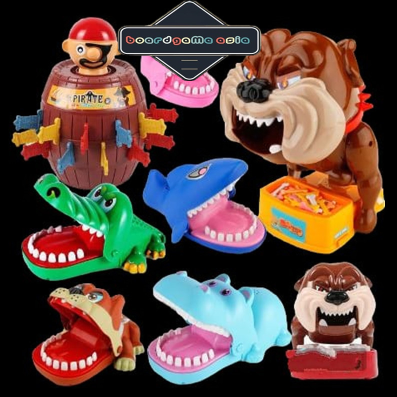 Crocodile Pirates Pop-up Barrel Board Game Crazy Crocodile Pirates Pop ...