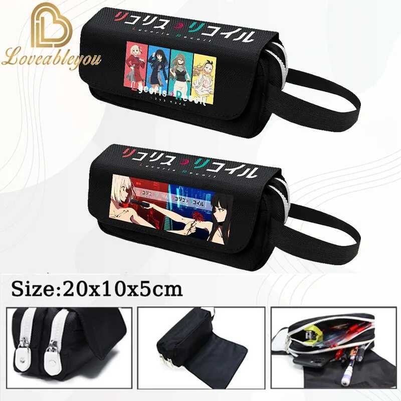 Recoil Pencil Lycoris Box Anime Cartoon Characters School plies ...