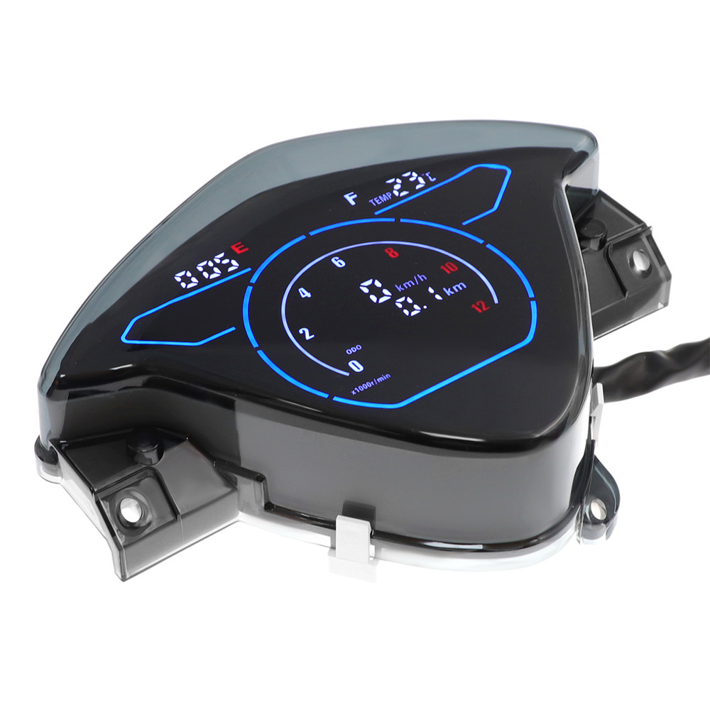 2025 NEW Digital Speedometer Gauge LED Meter Speedometer ASSY Odometer ...