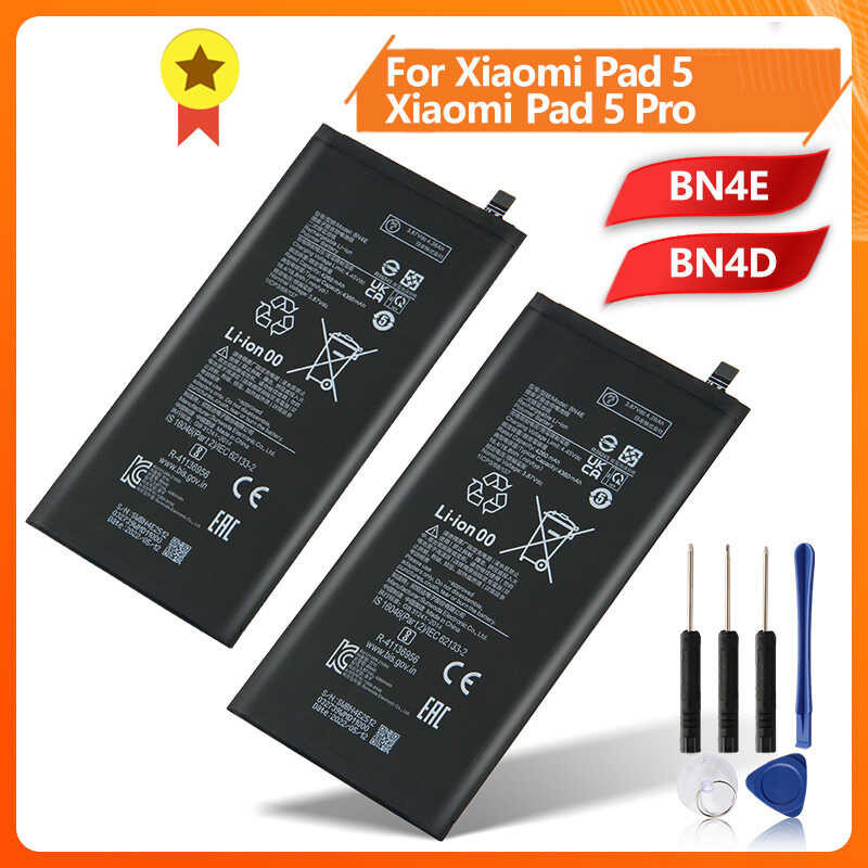 BN4E BN4D Replacement for Xiaomi Pad 5 Pro New Tablet Battery 4360mAh ...