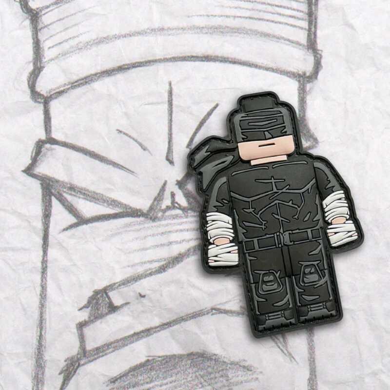 Grumpy Brick fig Man without Fear Pvc Patch | Shopee Philippines