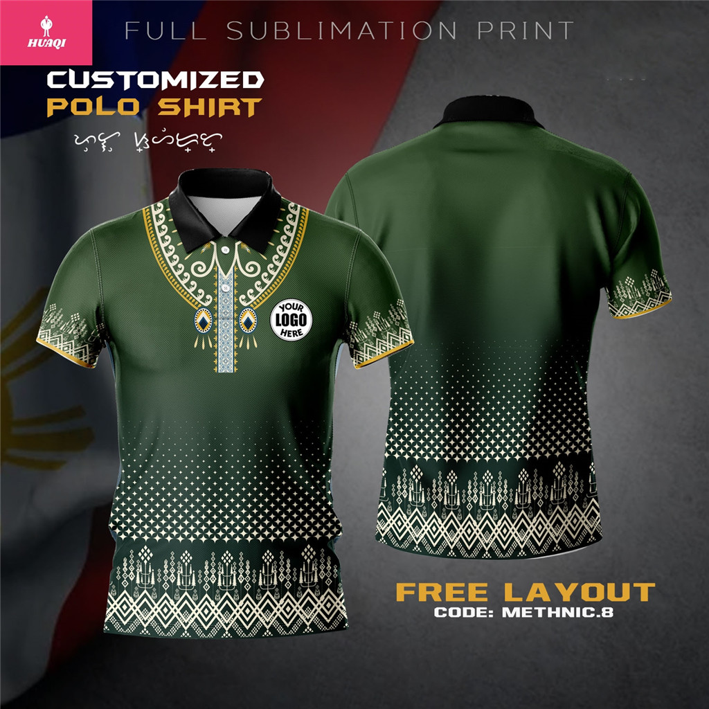 asean inspired ethnic attire barong agalog batik polo for men ...