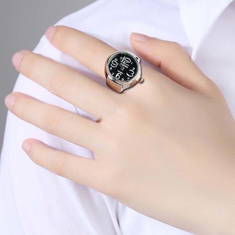 Ring Watch Ring Watch You Can See Time Ring Finger Watch Adjustable ...