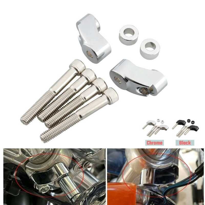 Motorcycle Front Turn Signal Light Bracket Relocation Kit Indicator ...