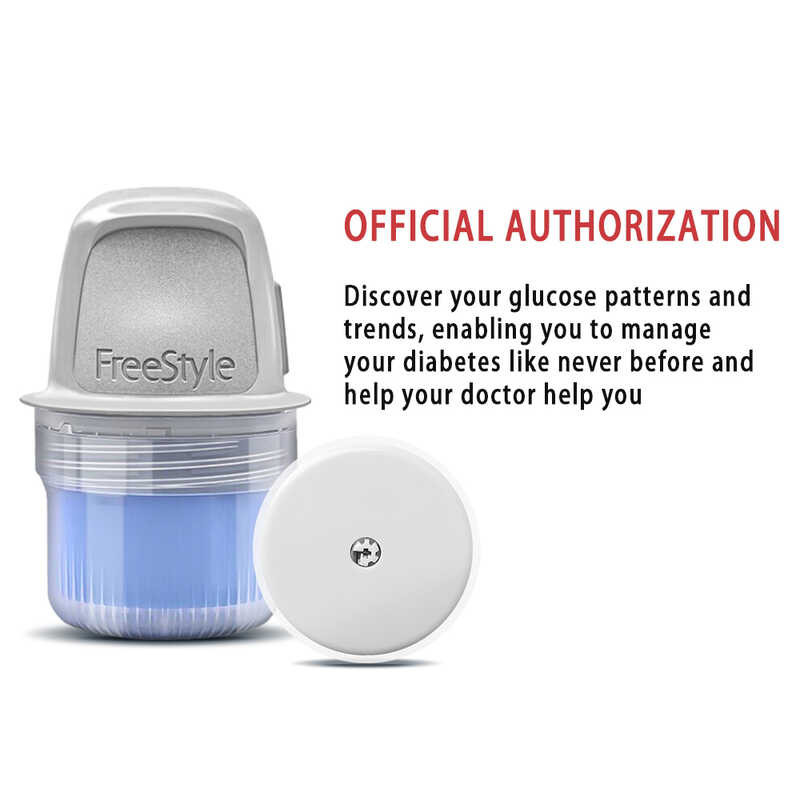 LY ♛ Freestyle Libre Blood Glucose Meter Sugar Sensor Kit Reader ...