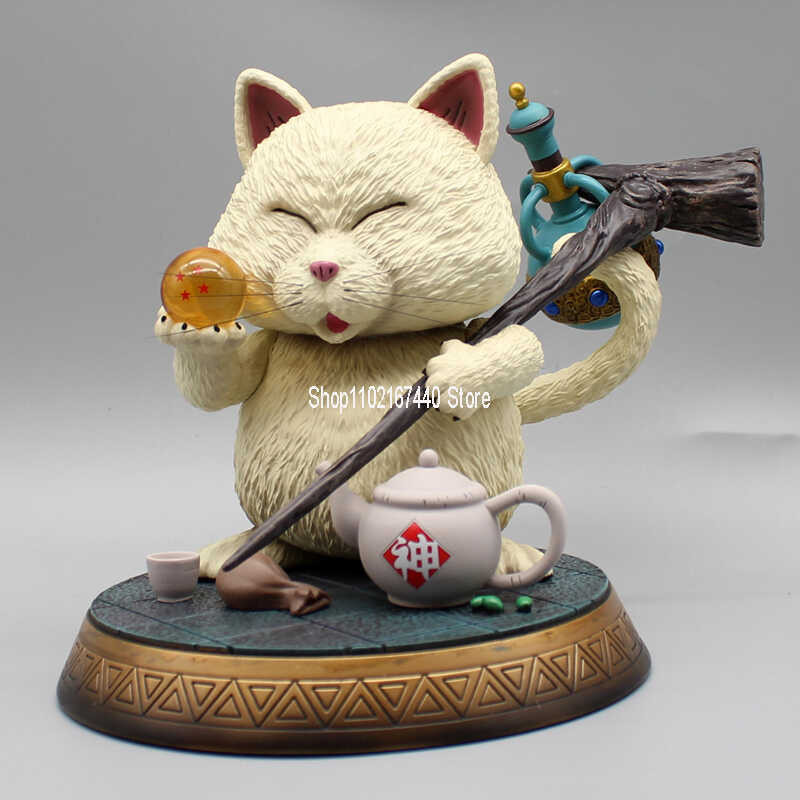 15 cm Anime SENZU BEAN Cat Diyos Dragon Ball Figure Karin-Sama Figurine ...