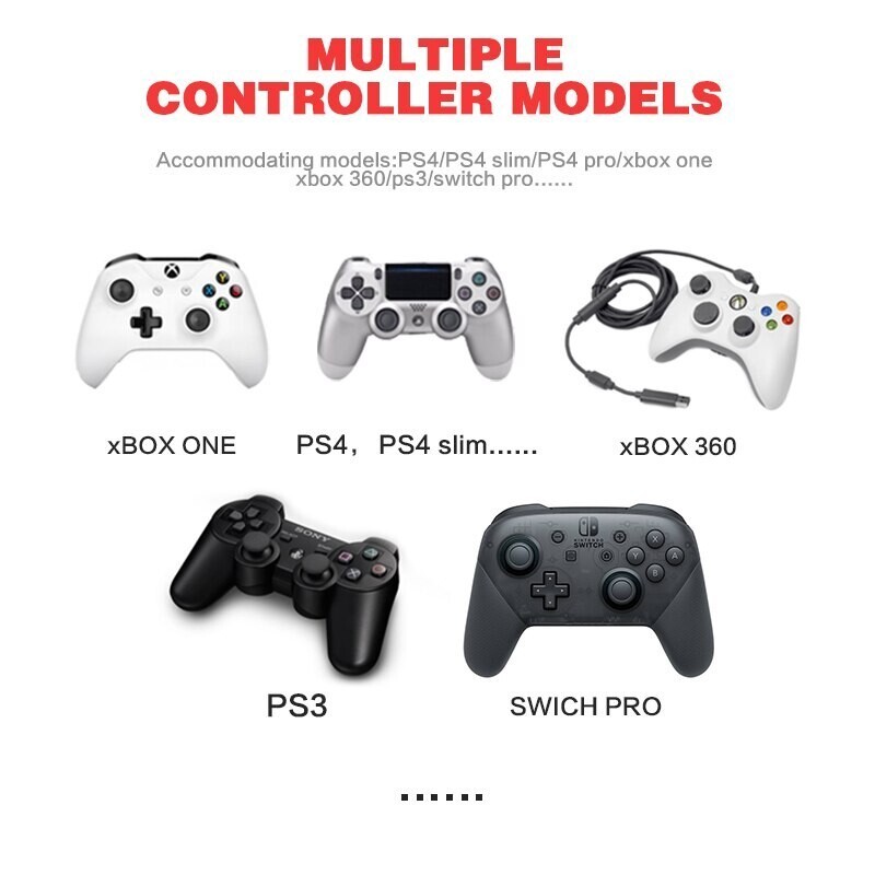 Portable Case for Xbox One 360/PS5/PS4/Switch Pro Controller Gamepad ...