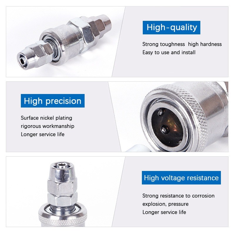 Join Hose Quick Disconnect Set, SH20+PH20 Barb Hose, Air Compressor ...