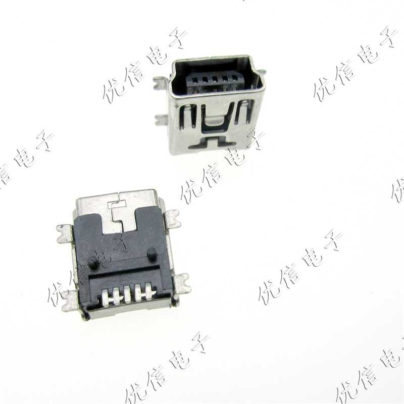 Mini USB patch female socket mini USB female head socket 5PF turntable ...