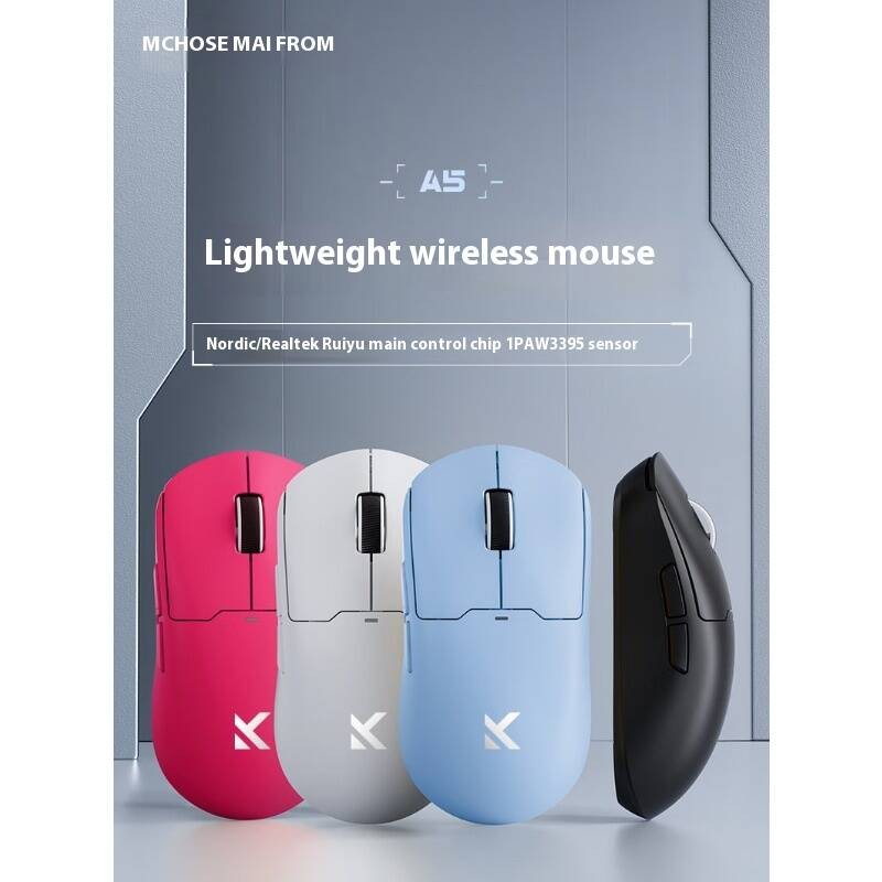 MCHOSE A5 Pro/V2 Wireless Mouse Game Mouse Bluetooth Mouse Wireless ...