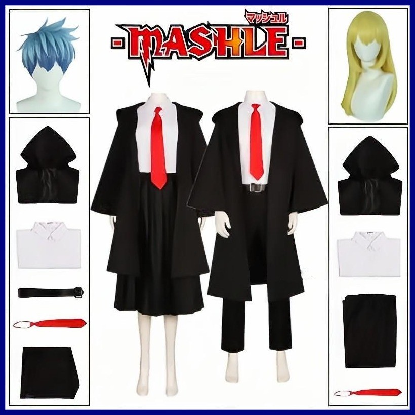 Anime Mashle: Magic and Muscles Cosplay Costume Lance Lemon Men Women ...