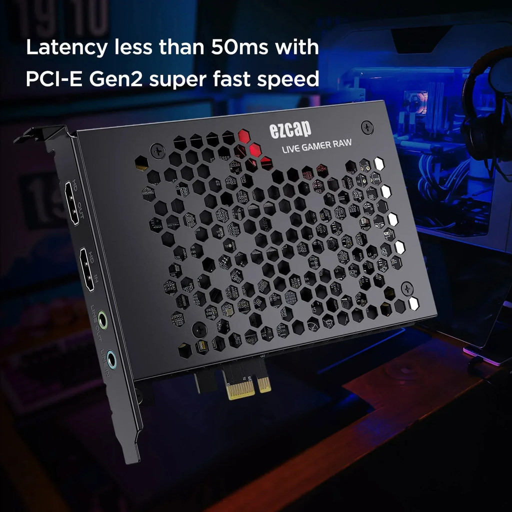 4K30 Full HD 1080p60 1080p120fps PCIe Video Capture Card PCI Express ...