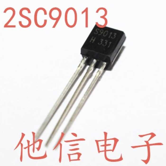 New 2SC9013 C9013 NPN transistor with TO-92 direct insertion, large ...