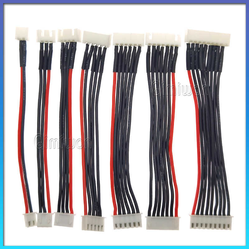 3S J-Xh 2S 4S 5S 6S Lipo Battery Balance Charge Extension Cable Male To ...