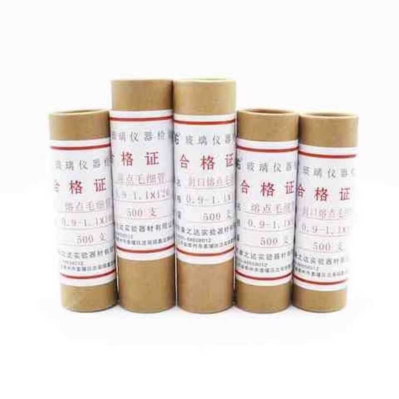 Glass sample melting point capillary inner diameter 0.30.5 long 100mm ...