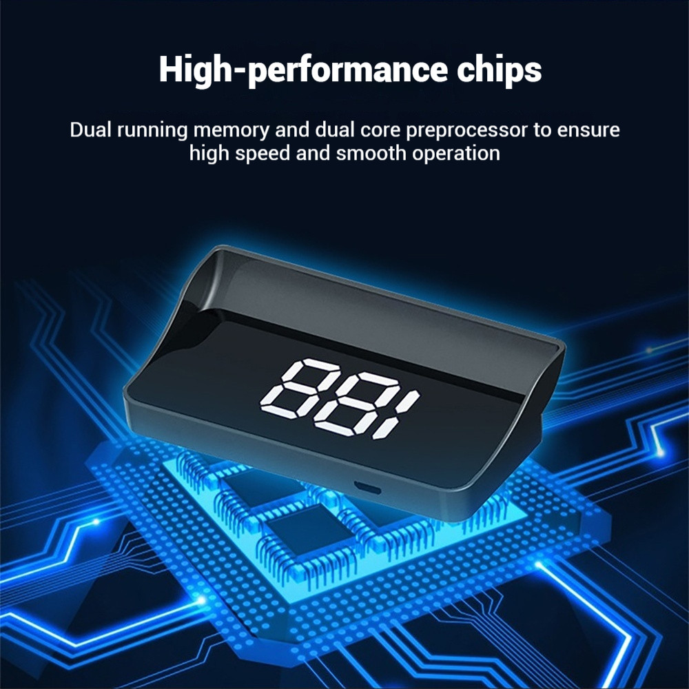 2025 HUD Car Smart Head-up Display 360° Holographic Images Speed ...