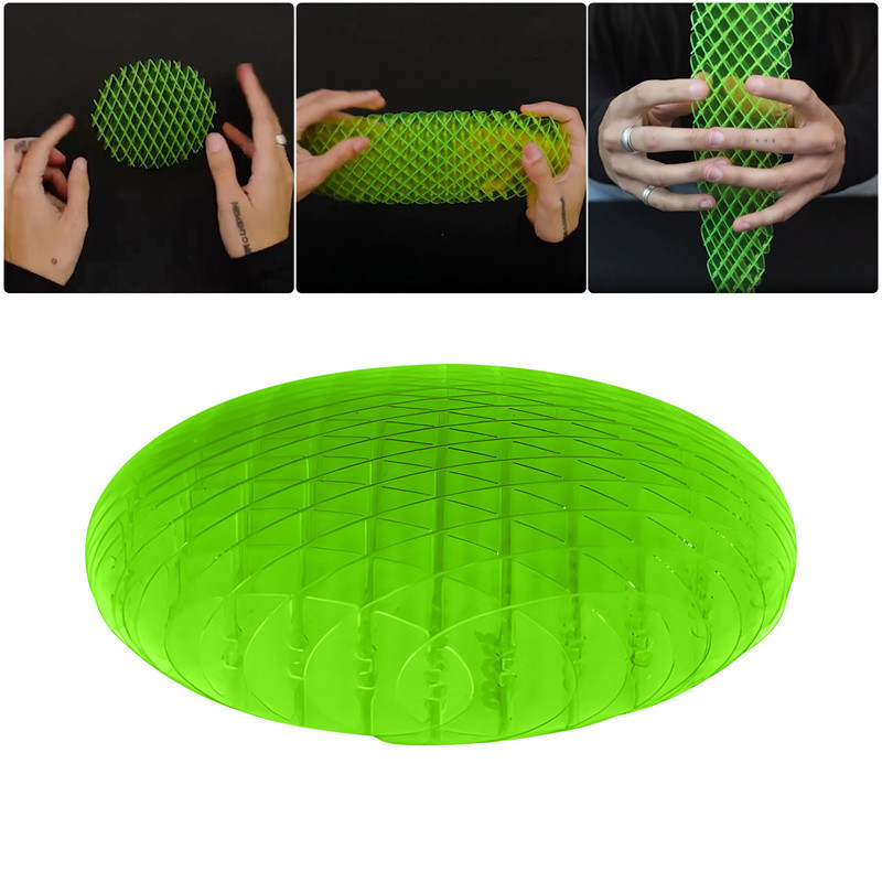 Worm Big Fidget Toy Fidget Worm Unpacking Morphing Worm Six Sided ...