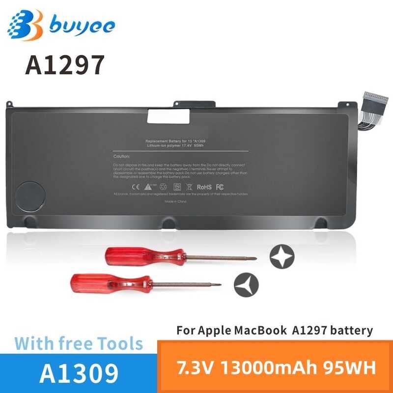 New A1309 Original Laptop Battery For Apple Book Pro 17" A1297 Notebook ...