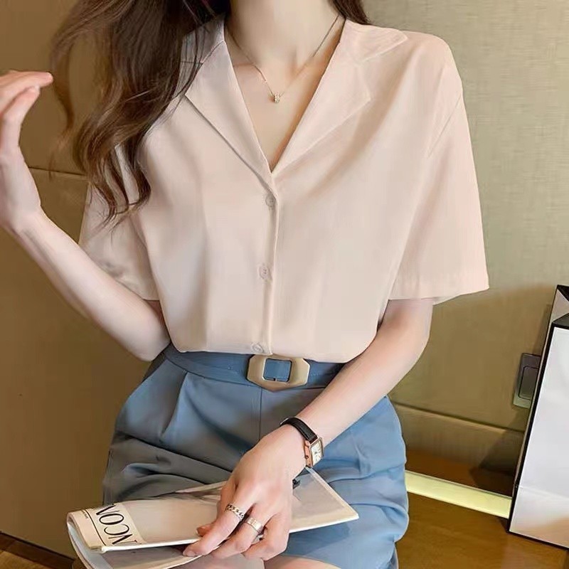 {shipped From Manila Cod} Summer Korean Style Blouse For Women Girls