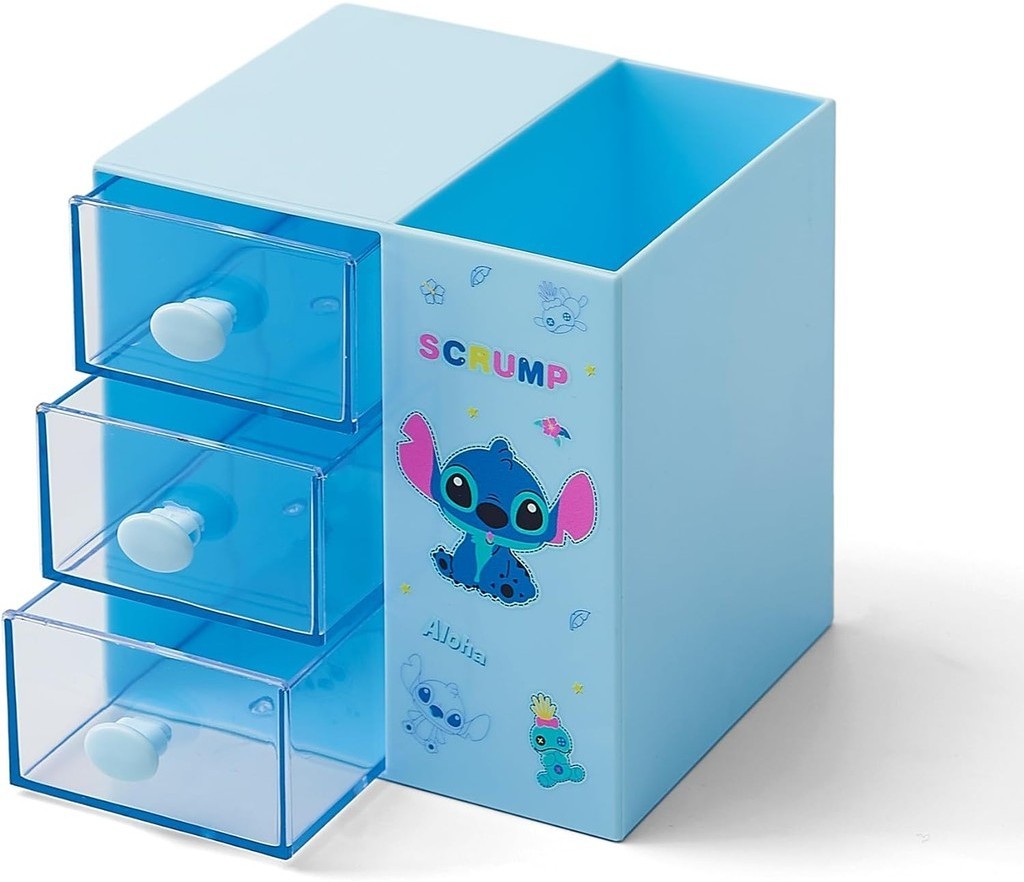 Stitch Cute Pen Holder for Desk, Multi-Functional Pencil Cup, Classic ...