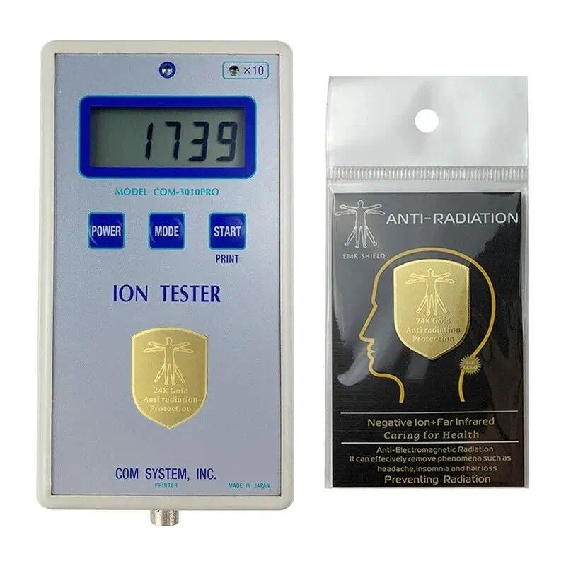 24K Gold Anti Radiation Mobile Phone Stickers Healthy Scalar Energy ...