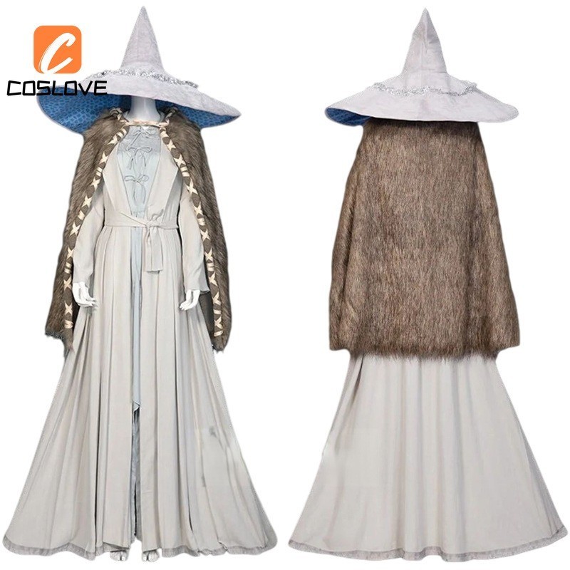 Anime Game Elden Ring Rani Cosplay Full Set Costume Long Skirt Light ...